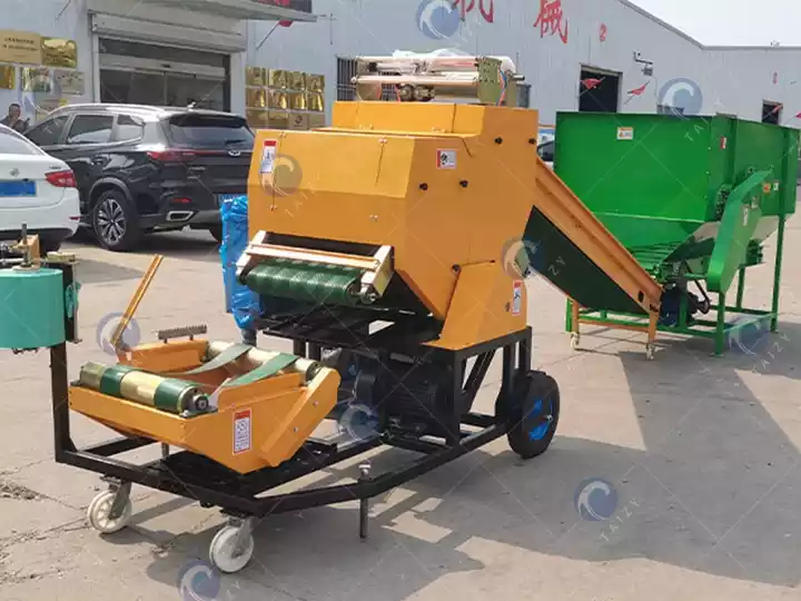 Full-Automatic Silage Baler Machine Forage Baling Equipment