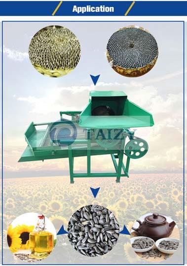 Economical Sunflower Thresher Seeds Shelling Machine