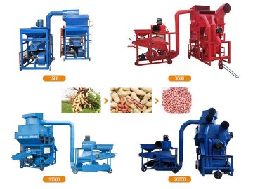 Peanut Sheller shelling machine / groundnut sheller factory