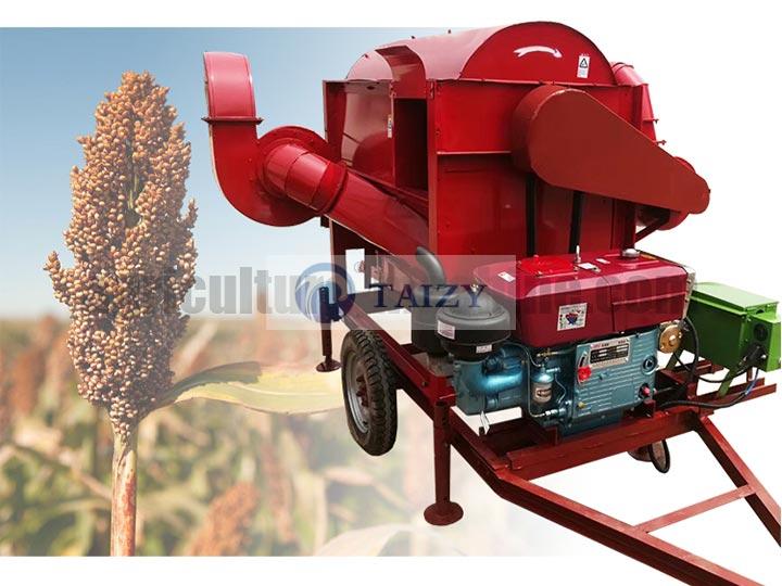 Thresher Machine 5TD-125 For Beans Rice Wheat Corn Sorghum