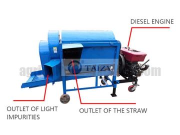 Thresher Machine 5TD-90 For Rice, Wheat, Beans, Millet, Sorghum