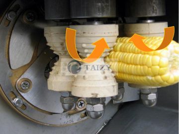 Efficient Fresh Corn Thresher Sweet Maize Sheller Machine