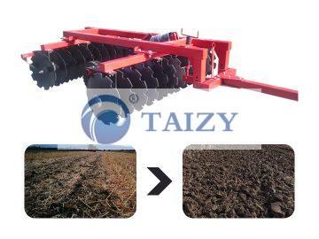 Effective Heavy Disc Harrow Field Cultivation For Tractors