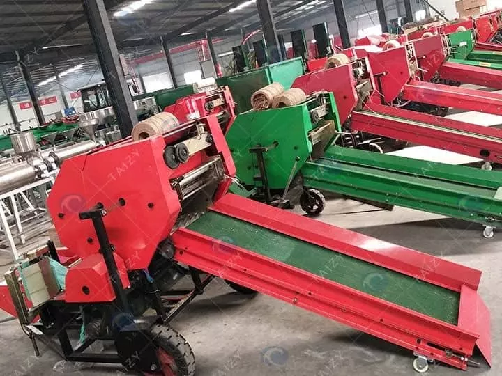 Full-Automatic Silage Baler Machine Forage Baling Equipment
