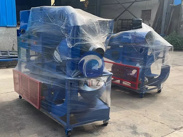 6BHX-1500 Automatic Peanut Sheller Machine Successful Exported To Kenya ...