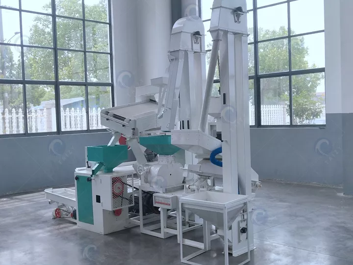 15TPD Small Rice Mill Plant Good Price Raw Grain Processing Equipment