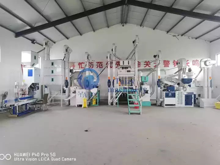 25Ton/Day Good Quality Rice Miller Unit Without Steel Frame