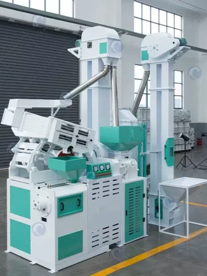 25 And 30TPD Automatic Paddy Milling Line Good Quality White Rice ...