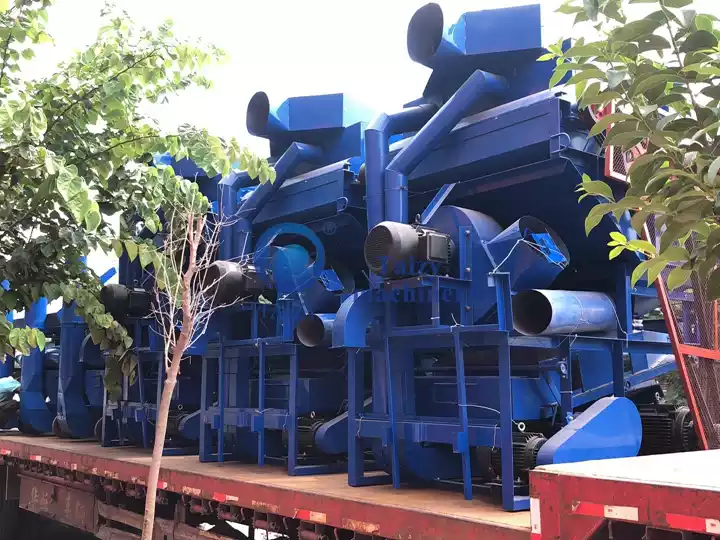 3 Sets Of Combined Peanut Sheller Machines With Good Quality Shipped To ...