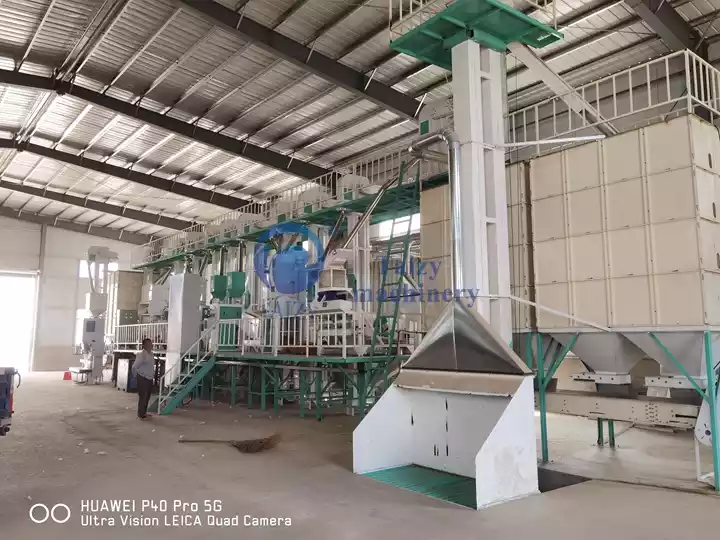 50-60Tons Per Day Complete Set Rice Processing Unit With Affordable Price