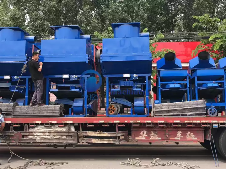 3 Sets Of Combined Peanut Sheller Machines With Good Quality Shipped To ...