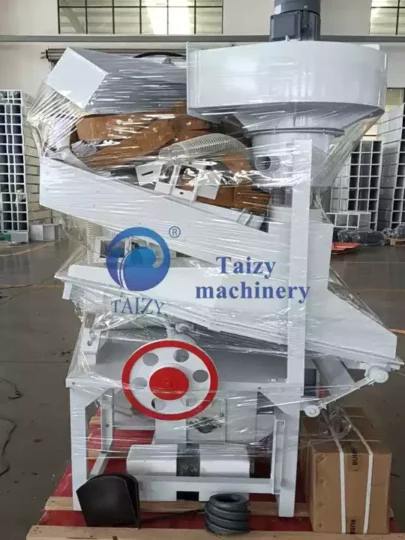 15TPD Complete Automatic Rice Mill Processing Line Successful Delivery To Ghana