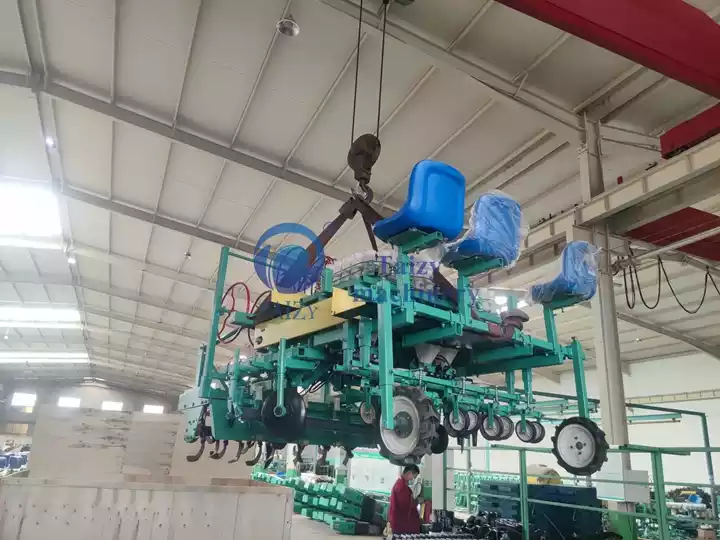 Popular 8-row Tractor Transplanter Sent To Paraguay For Local Vegetable ...