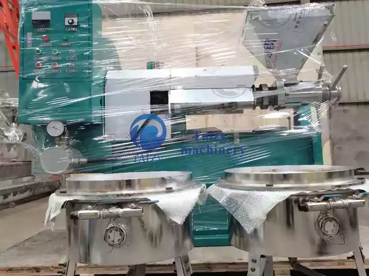 Screw Oil Extractor Machine With Good Price Sent To Columbia