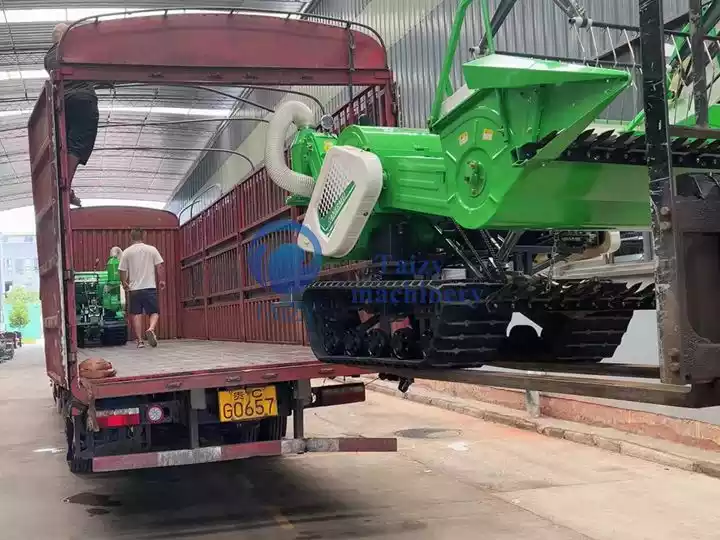 Chad Farmers Buy Modern Rice Wheat Harvester And Thresher